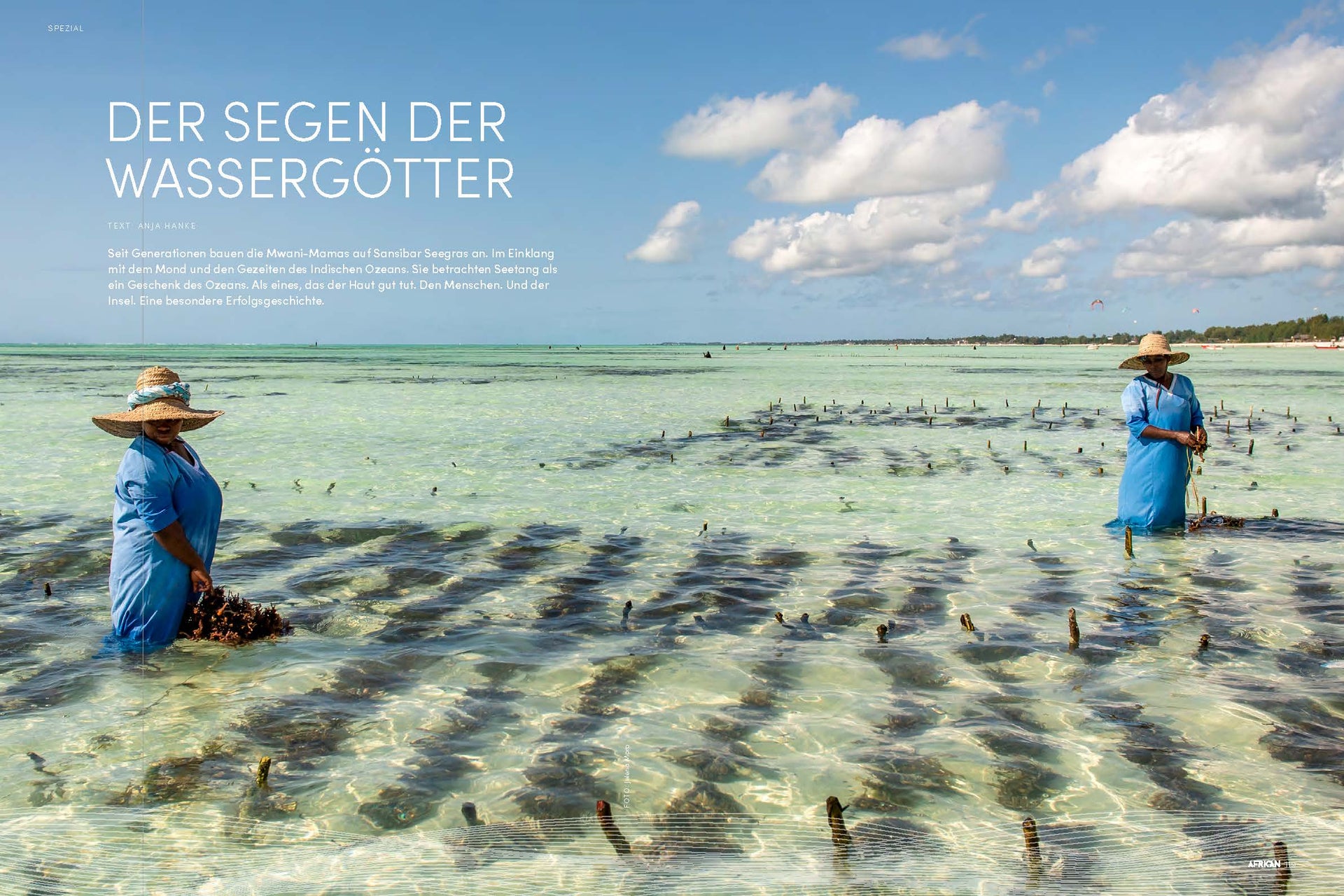 African Magazine, Featuring Mwani Zanzibar